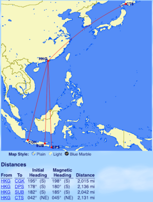 EVERY Oneworld flight marginally over 2000 miles. Your ultimate BA Tier ...